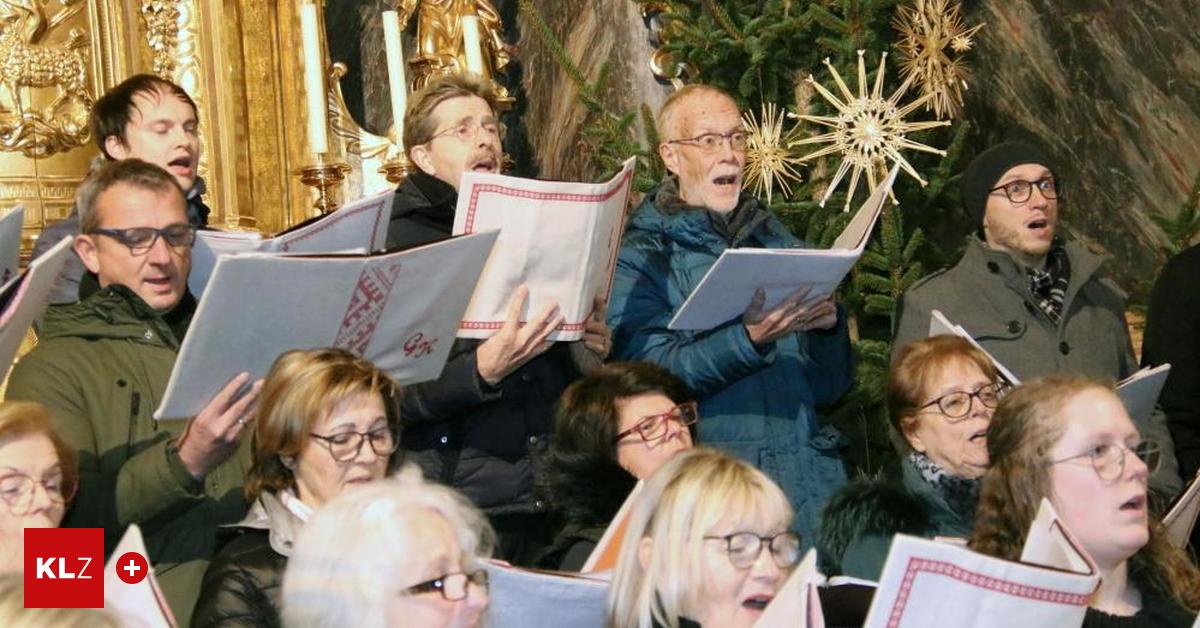 Köflach: Weihnachtssingen der Sing und Spielgruppe Köflach in der Stadtpfarrkirche